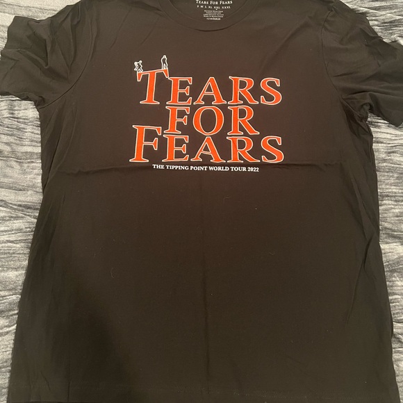 tears for fear | Shirts | Tears For Fears Black Graphic Tshirt | Poshmark